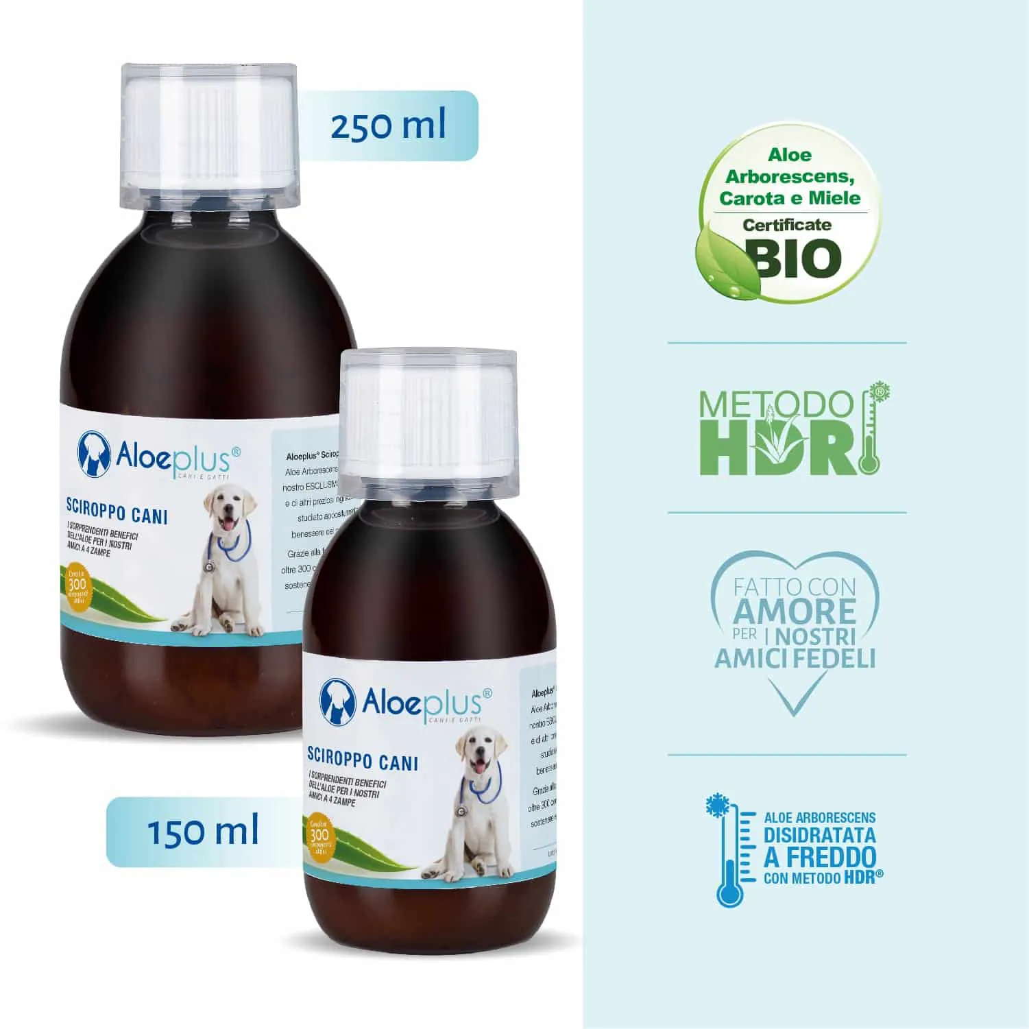 Aloeplus Sciroppo Cani - Aloeplus cani e gatti