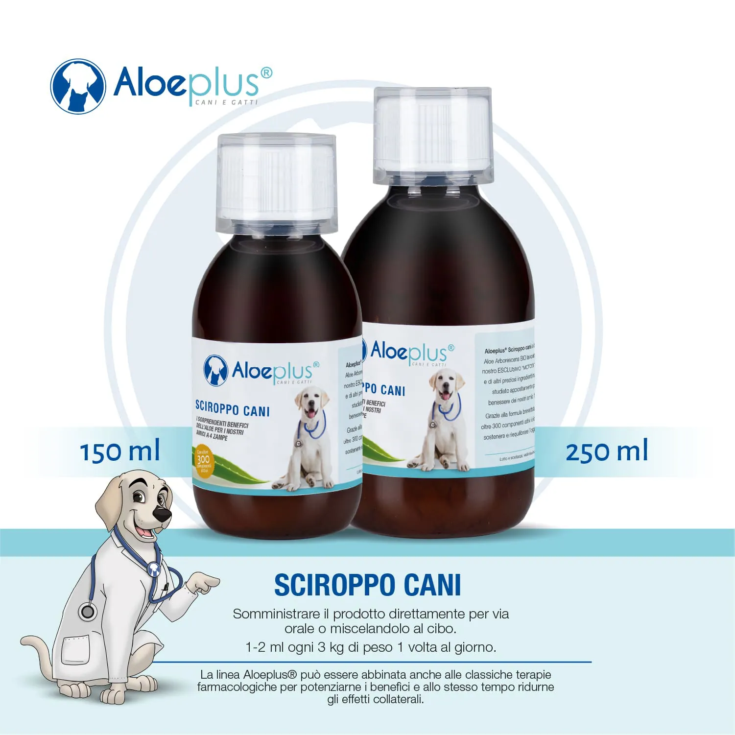 Aloeplus Sciroppo Cani - Aloeplus cani e gatti